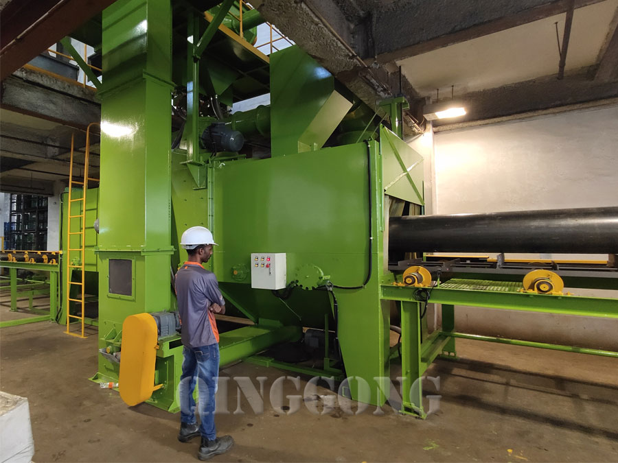 Steel Shot Blasting Machine China, Steel Shot Blasting Equipment