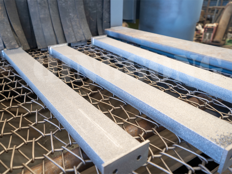 What Is Wire Mesh Belt Shot Blasting Machine? - QINGDAO QINGGONG ...