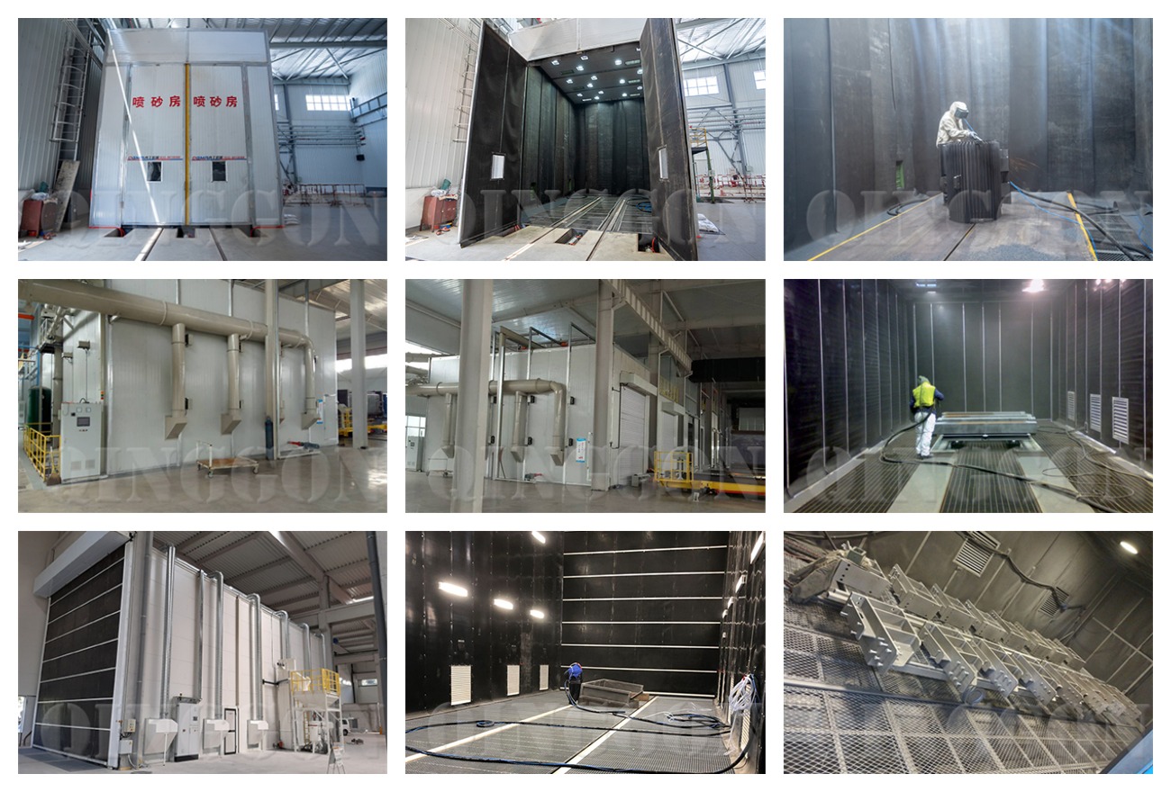 Sandblasting Room for Sale, Sand Blasting Booths Manufacturer/Supplier ...